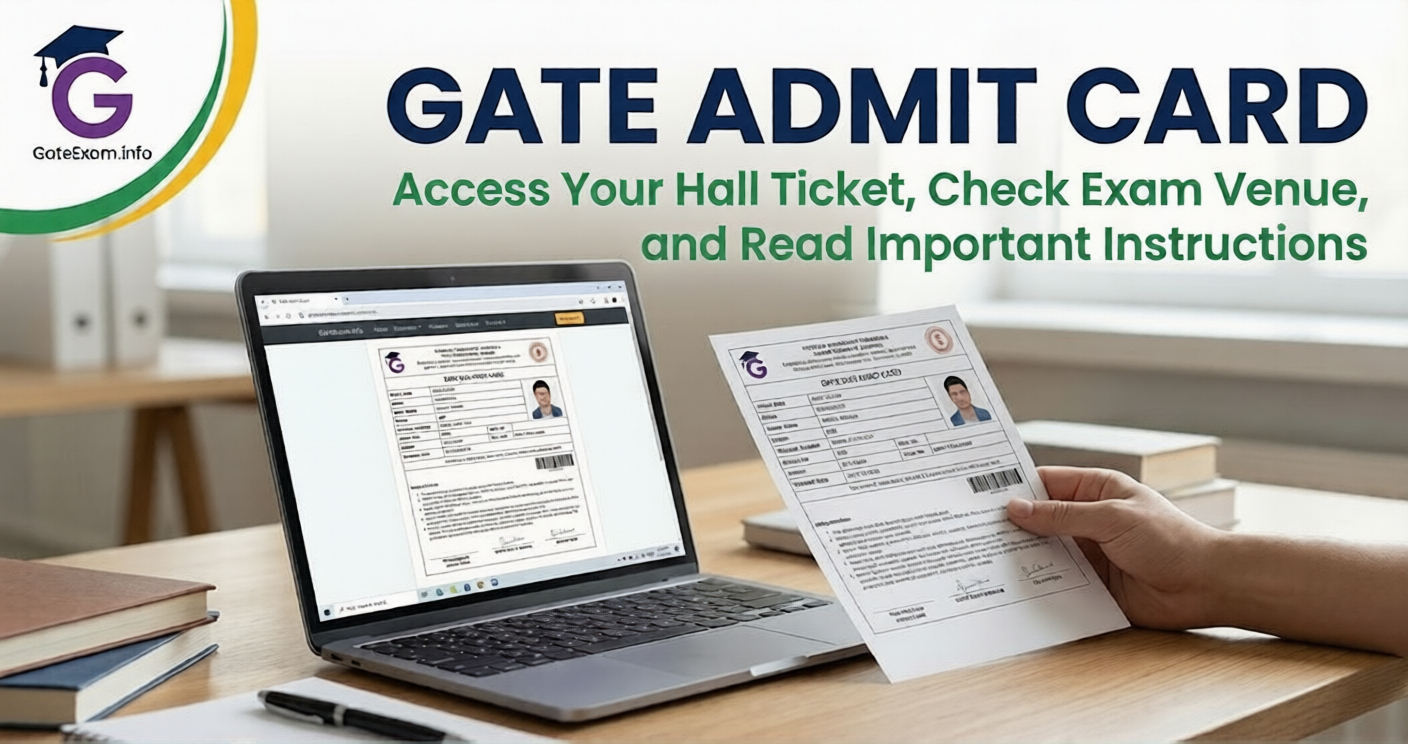GATE 2026 Admit Card | Download GATE Admit Card – Gate Exam Info