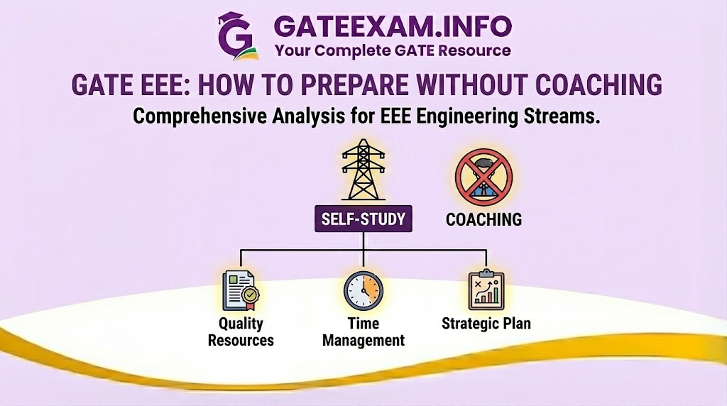 How to Prepare for GATE EEE Without Coaching - Complete Self-Study ...