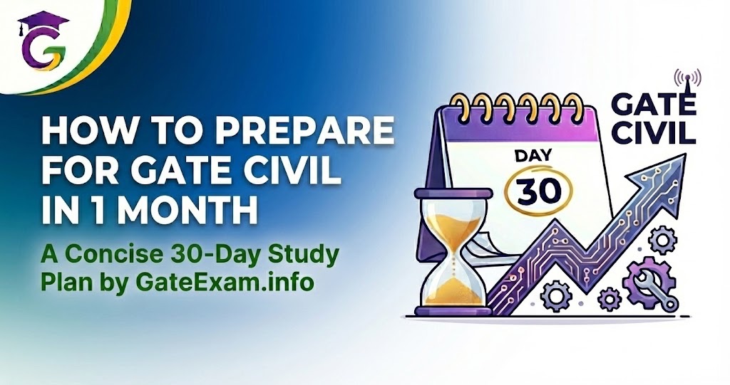 How to Prepare for GATE Civil in 1 Month - Last Month Strategy | Gate ...